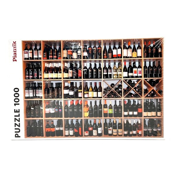 Piatnik | Toys | Jigsaw Puzzle 00piece Wine Bottle Rack Shelf Gallery ...